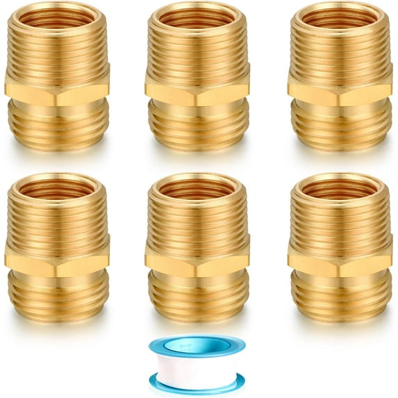 POWSDC-3/4” GHT Male to 3/4” NPT Male Connector or 3/4” GHT to 1/2” NPT ...