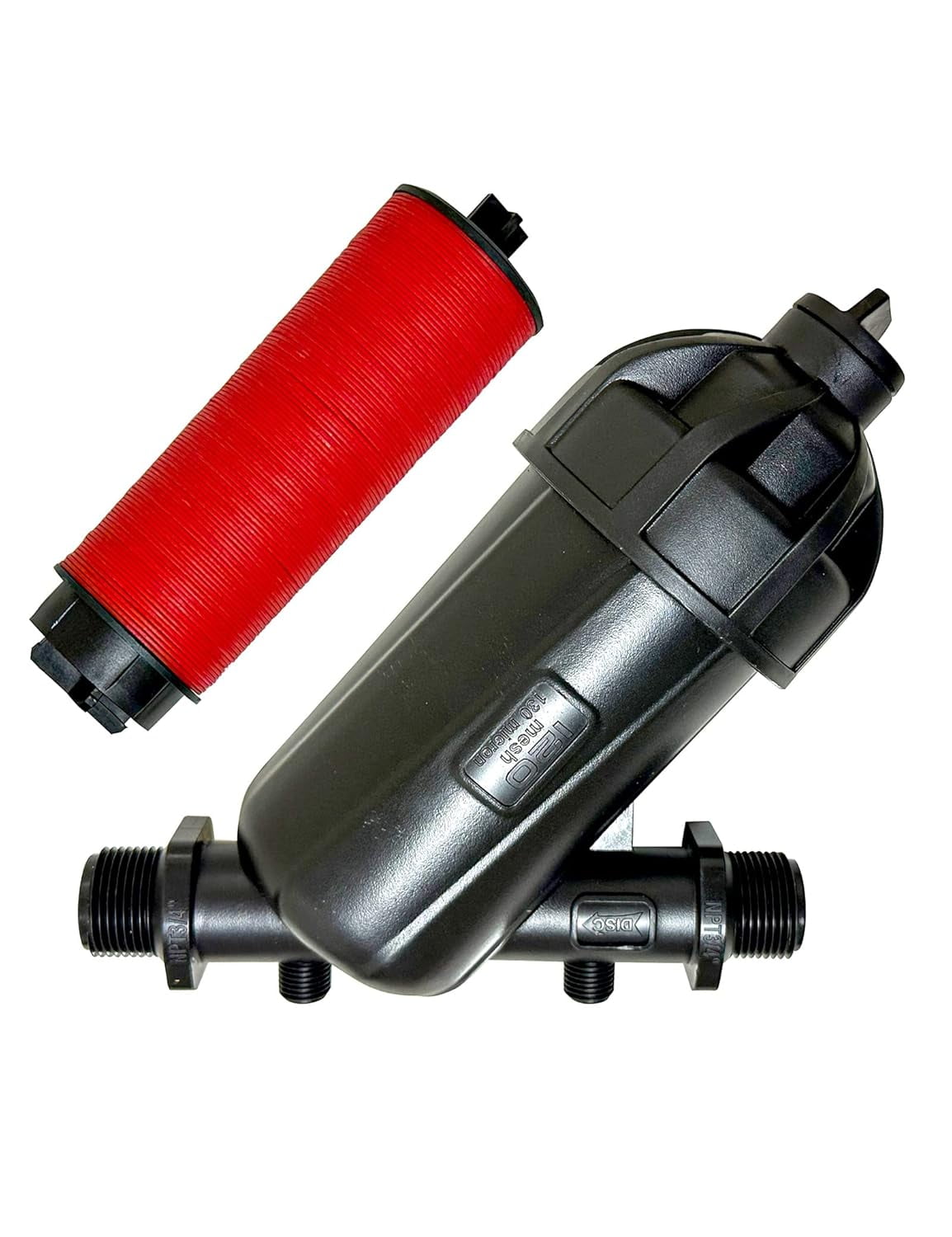 POWSDC-Drip Irrigation Disc Filter Y Filter - 120Mesh 3/4 inch Male ...