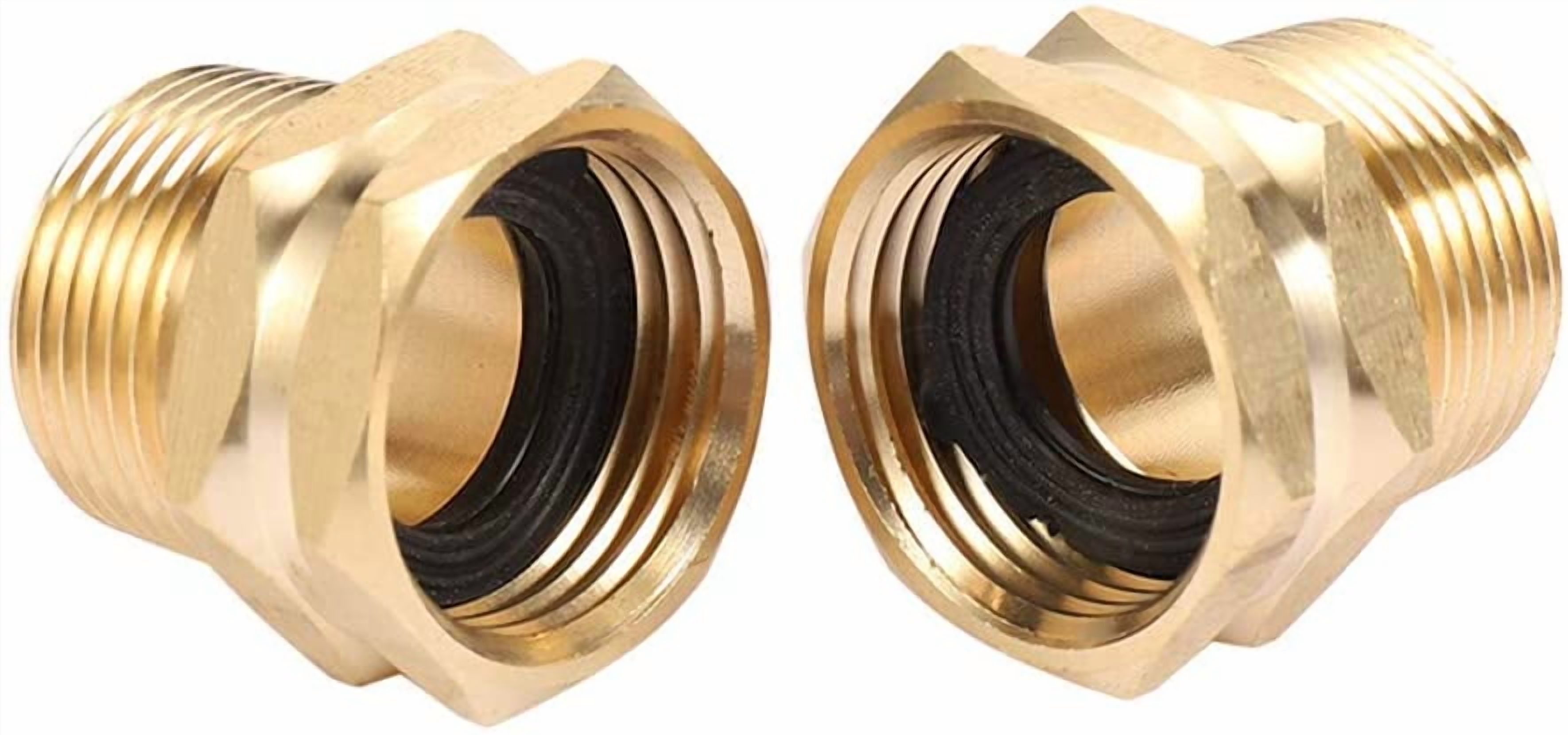 POWSDC-Garden Hose Adapter,3/4"GHT Female x 3/4" NPT Male Connector,GHT ...