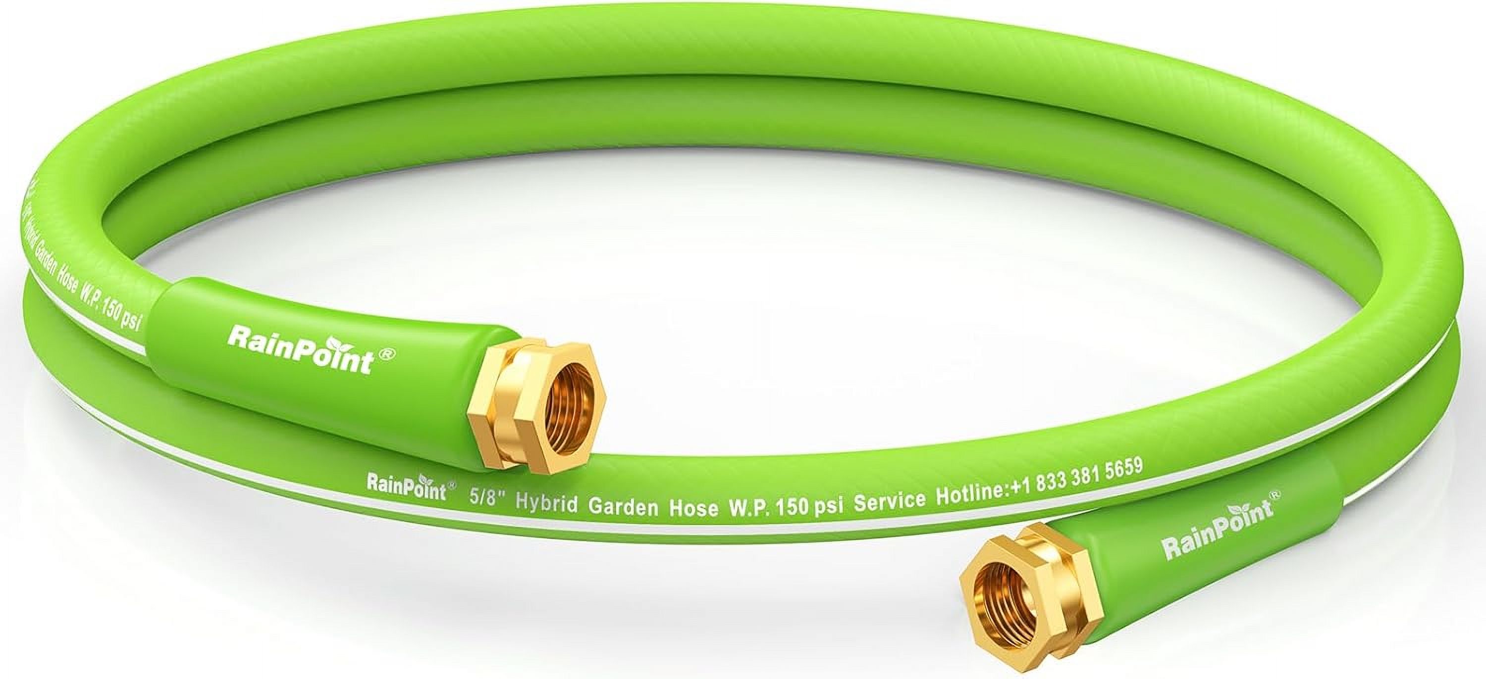 POWSDC-Leader Garden Hose 5ft - Lightweight Water Hose with Swivel ...