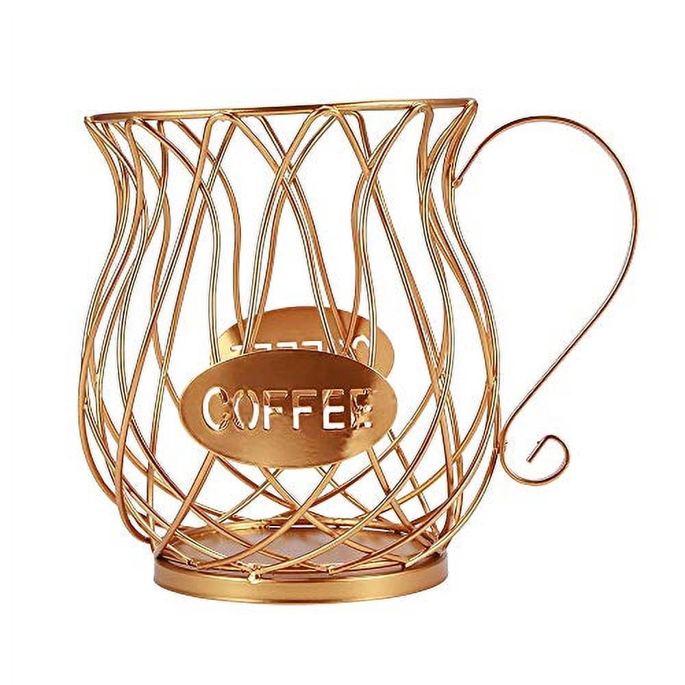 POWSTRO K Coffee Pod Storage, K Cup Holder, Coffee Cup Basket and ...