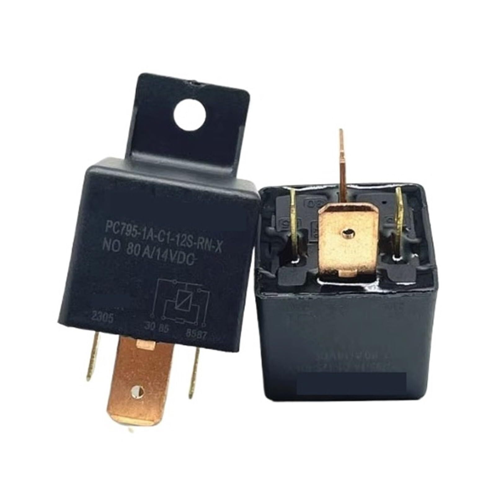 POYHBCNA PC795-1A-C1-12S-RN-X PC795 1A C1 12S RN X 12V 80A 4foot Relay - Walmart.com