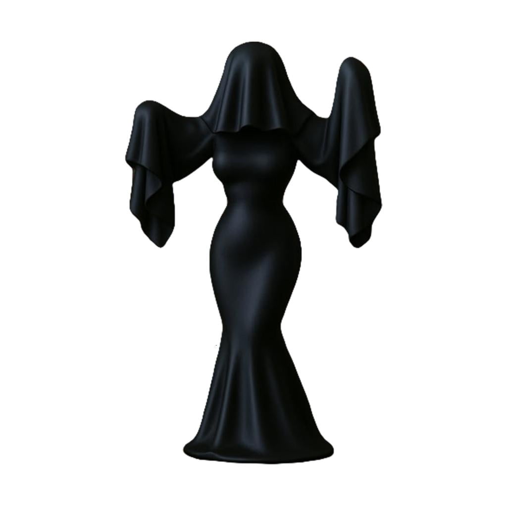 POYOGA 2025 lady Spectert Figurine Uncanny Resin Spectert Statue ...
