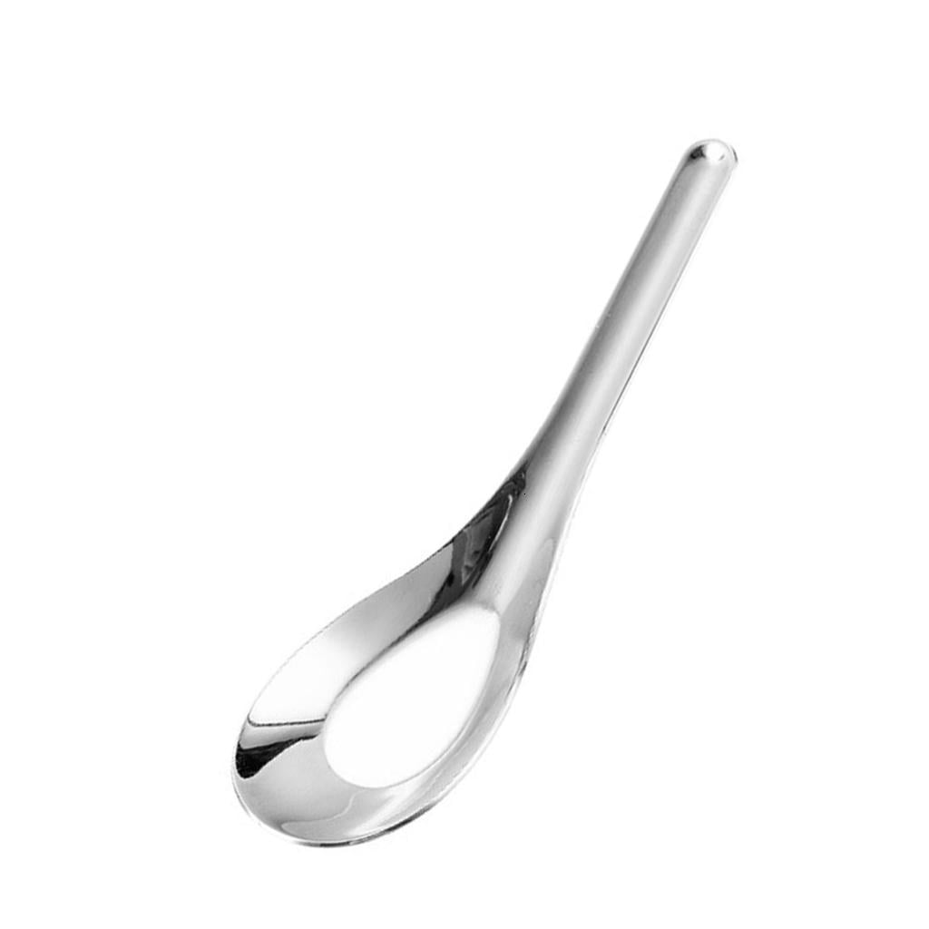 POYOGA 6 Count Soup Spoon Easy to Clean Soup Ladles Serving Spoon ...