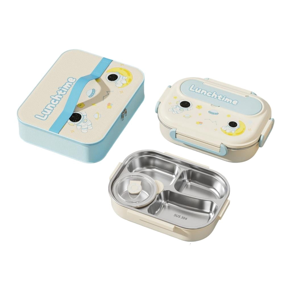 POYOGA Cartoon 304 Stainless Steels Lunch Container Heat Resistant ...