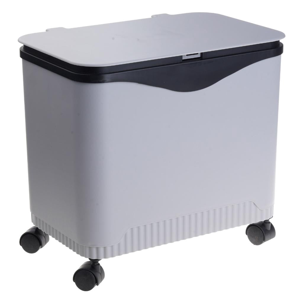POYOGA Modern Design Trash Bin Container Feet Wheel For Efficient Waste ...
