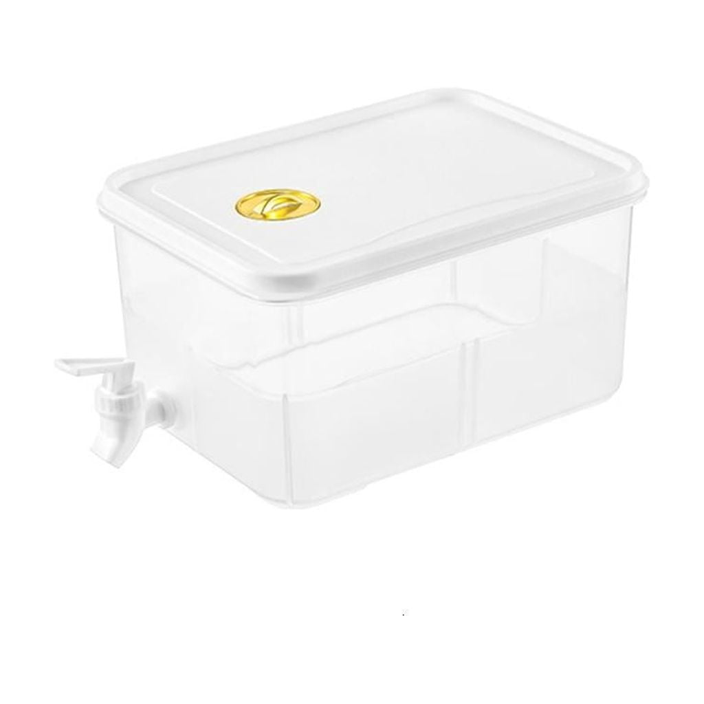 POYOGA Plastic Drink Dispenser Pitcher Clear Body Visible Scale ...