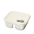 POYOGA Stainless Lunch Box Multicompartment Office Fruit Salad Food ...