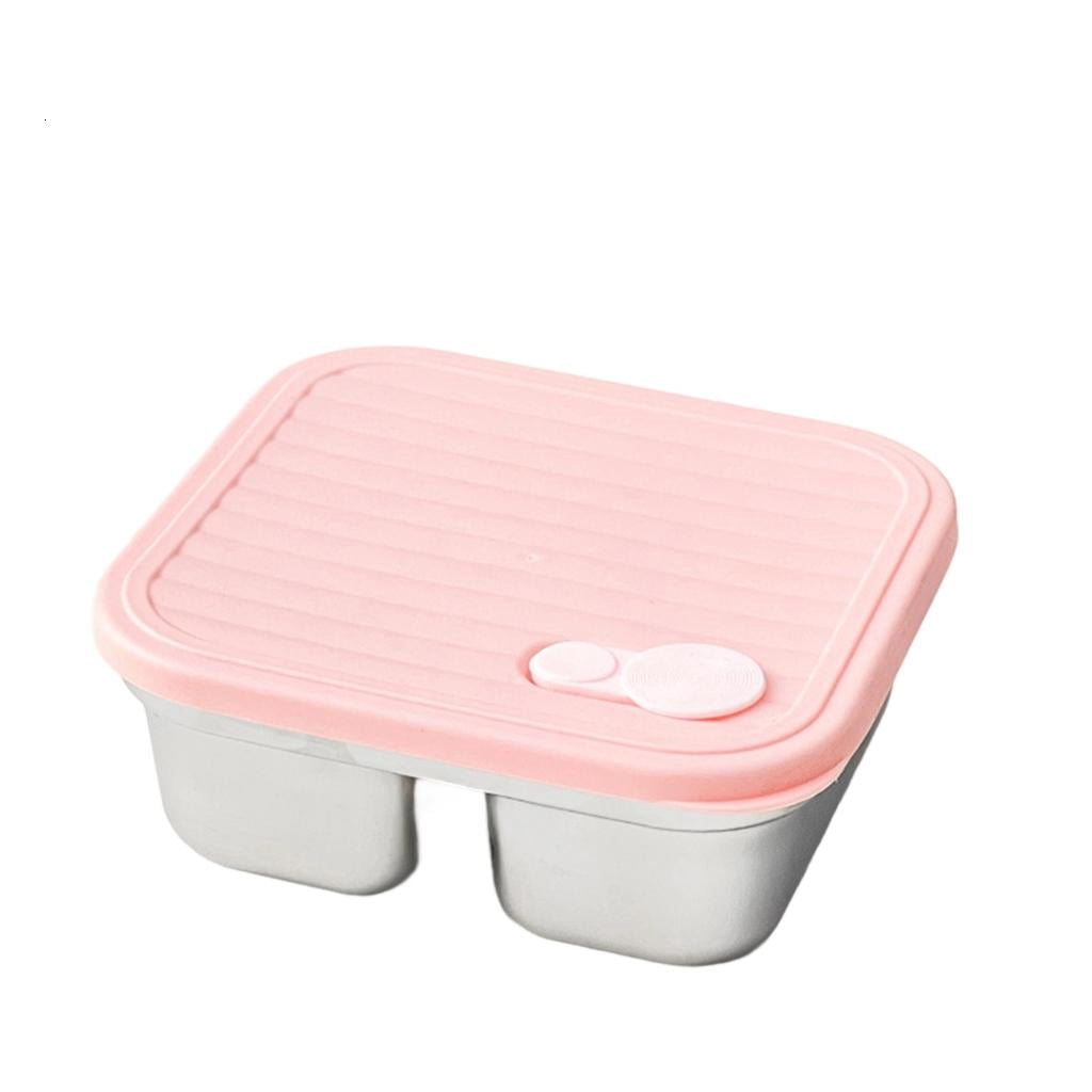 POYOGA Stainless Lunch Box Multicompartment Office Fruit Salad Food ...