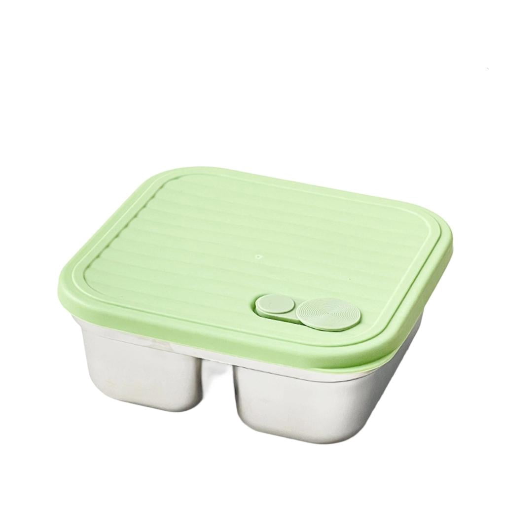 POYOGA Stainless Lunch Box Multicompartment Office Fruit Salad Food ...