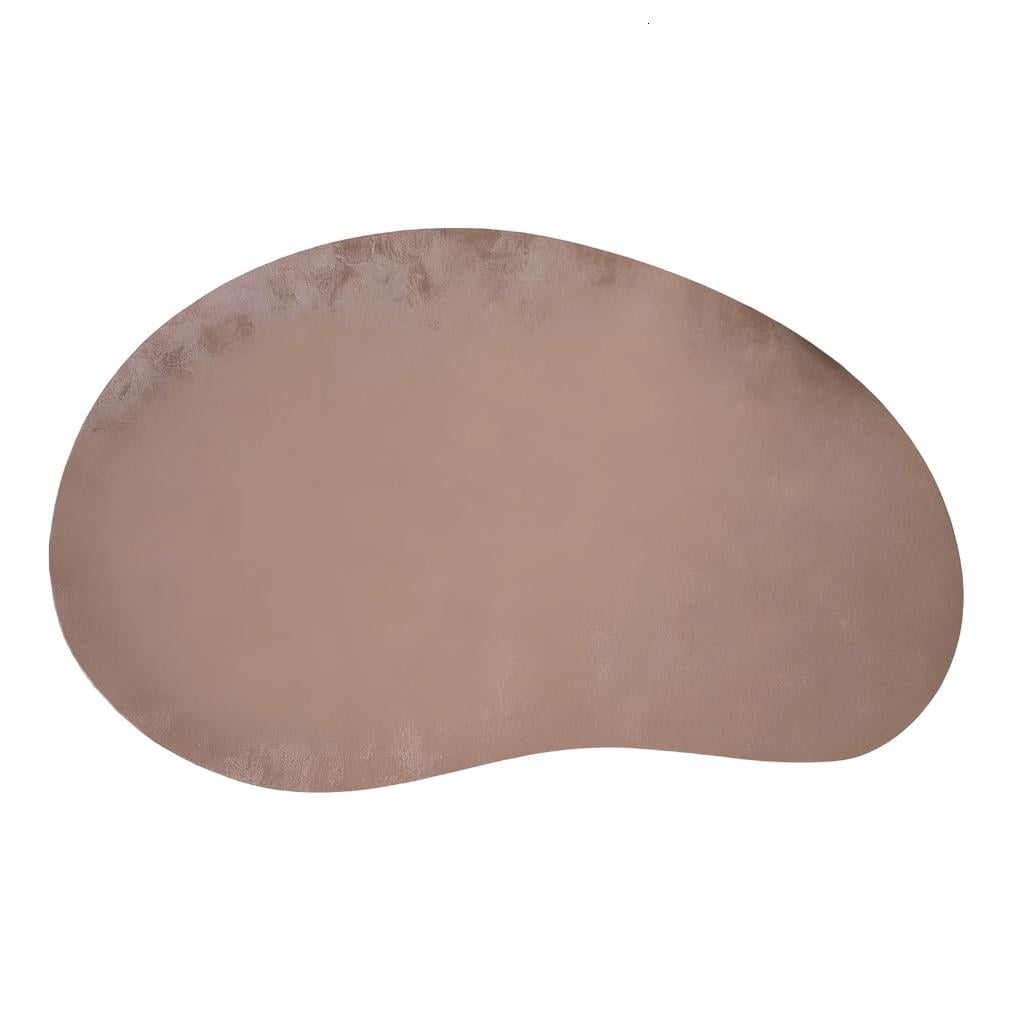 POYOGA Versatile Table Mats PU Cashews Shape Velvets Insulation Easy ...