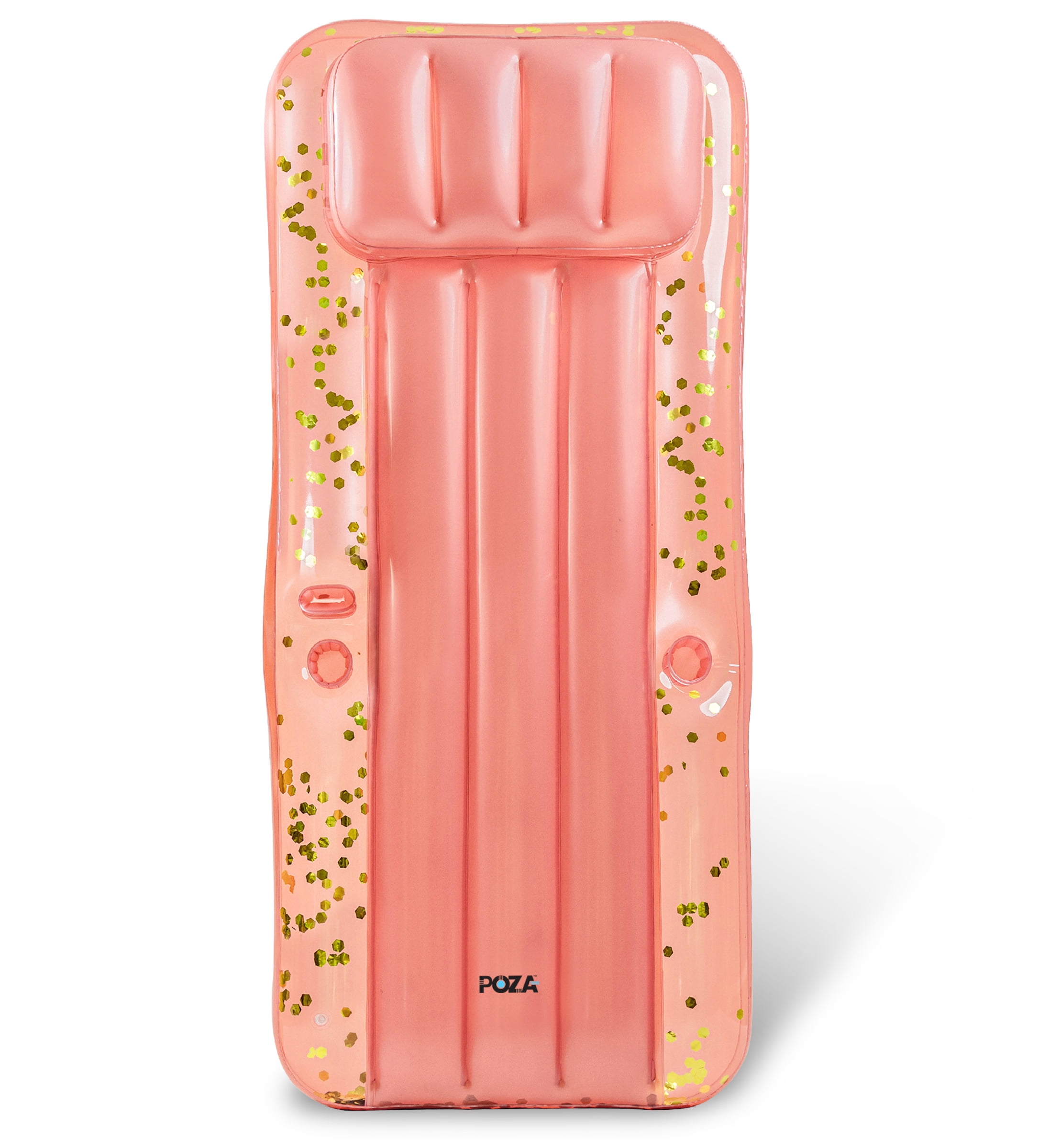 POZA Inflatable Giant Pool Air Mattress - Luxurious Pool Lounger Float ...