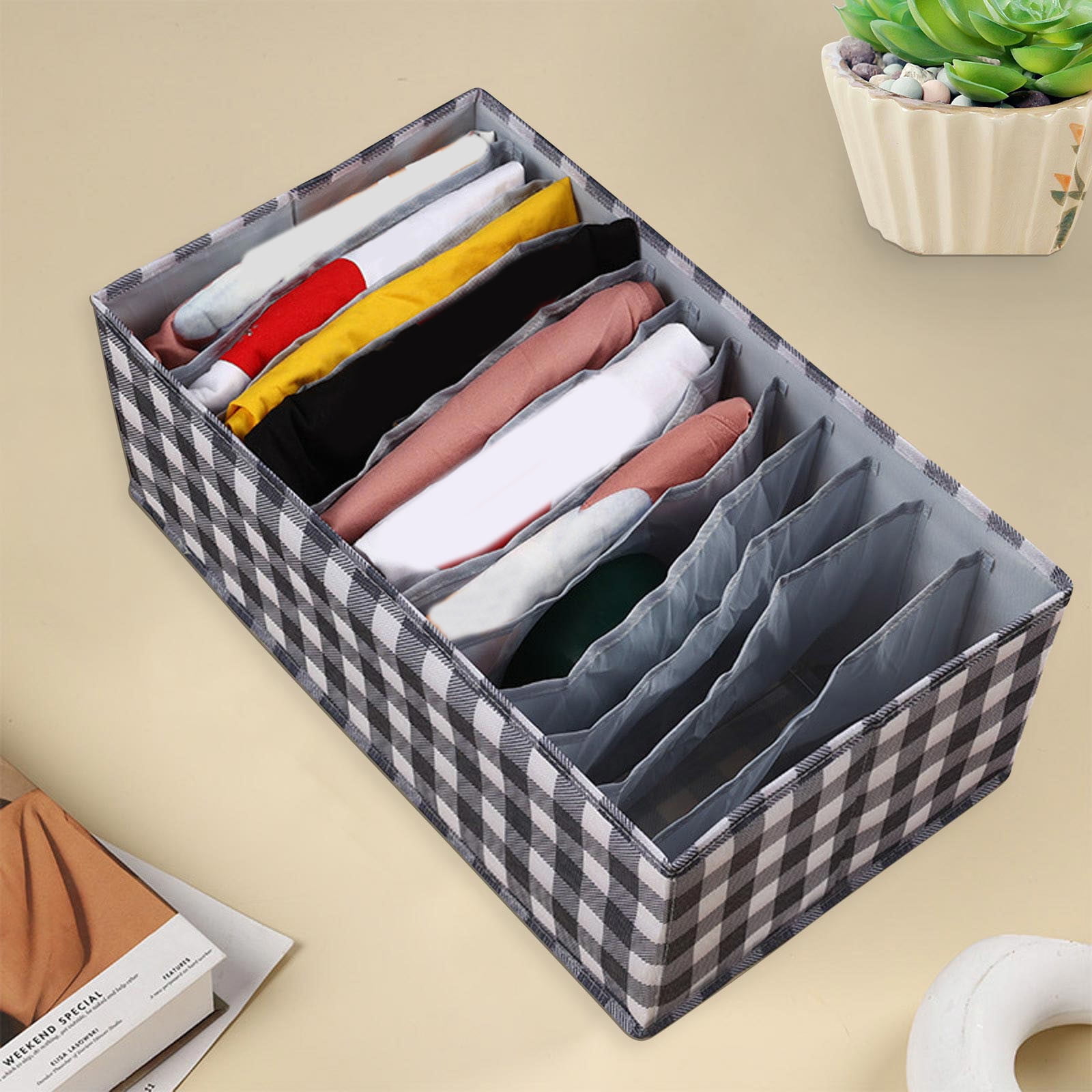 PP Box Storage Drawer Storage Clothes Box Bag Board Mesh Compartment ...
