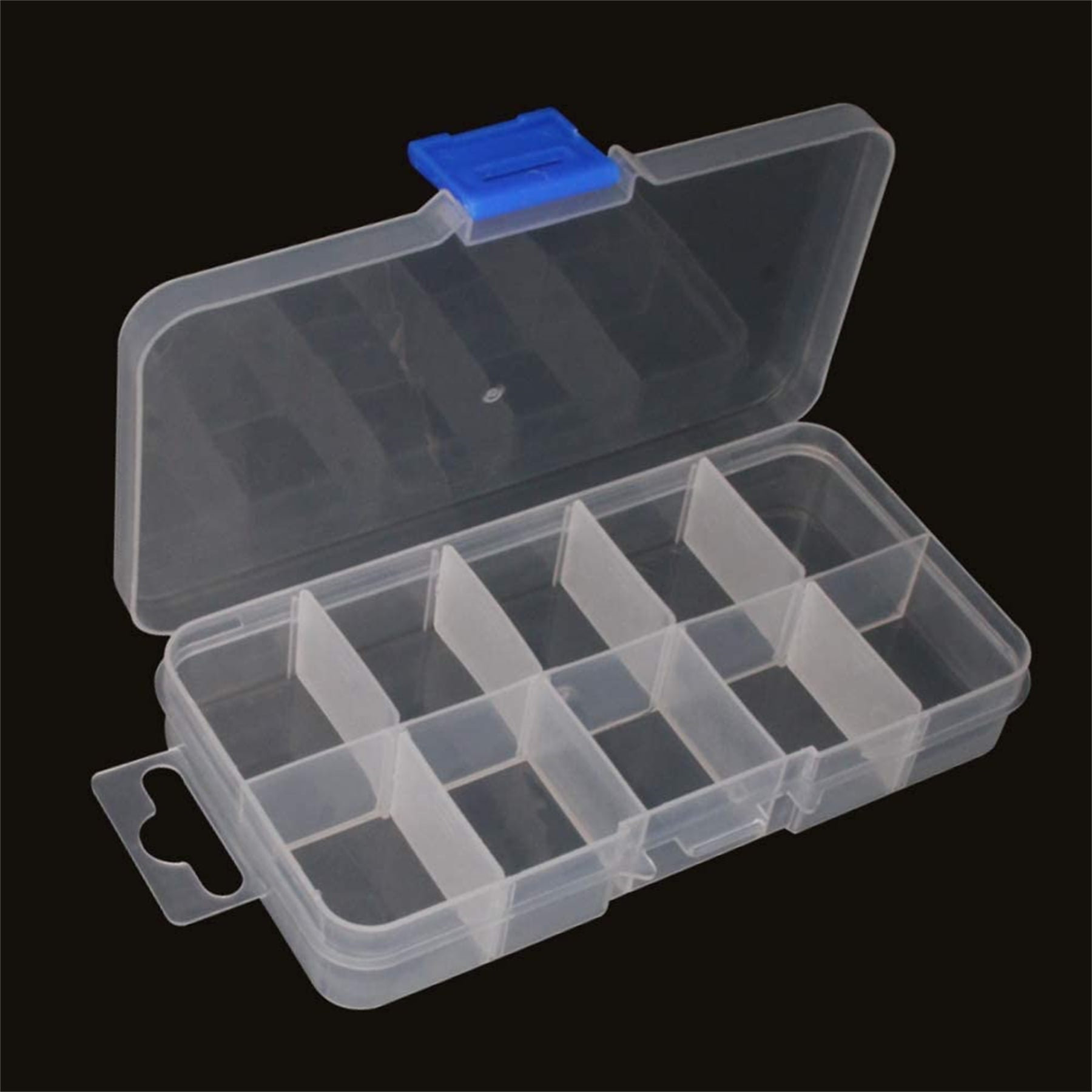 PP Component Storage Box Plastic Organizer Adjustable Container 10 ...