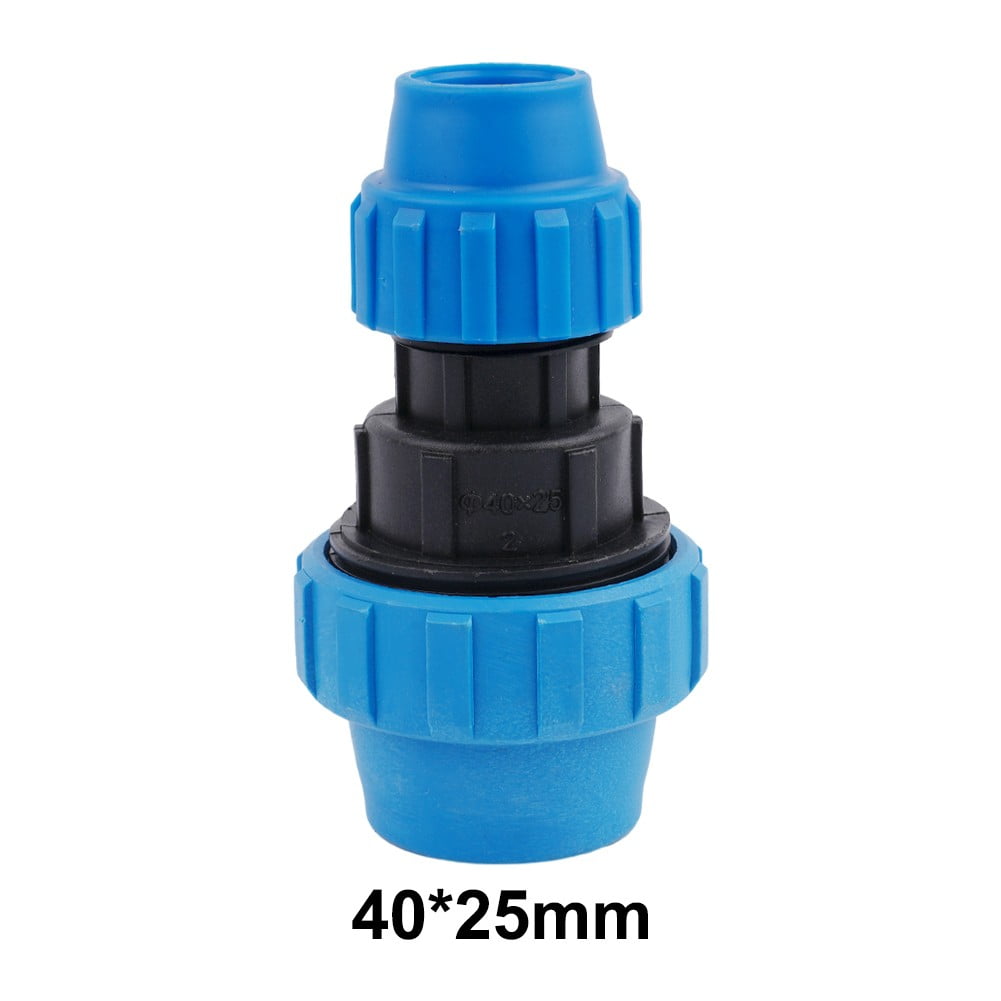 PP Fitting Screw Joint PE Pipe Drinking Water Clamp Connector Reducing ...