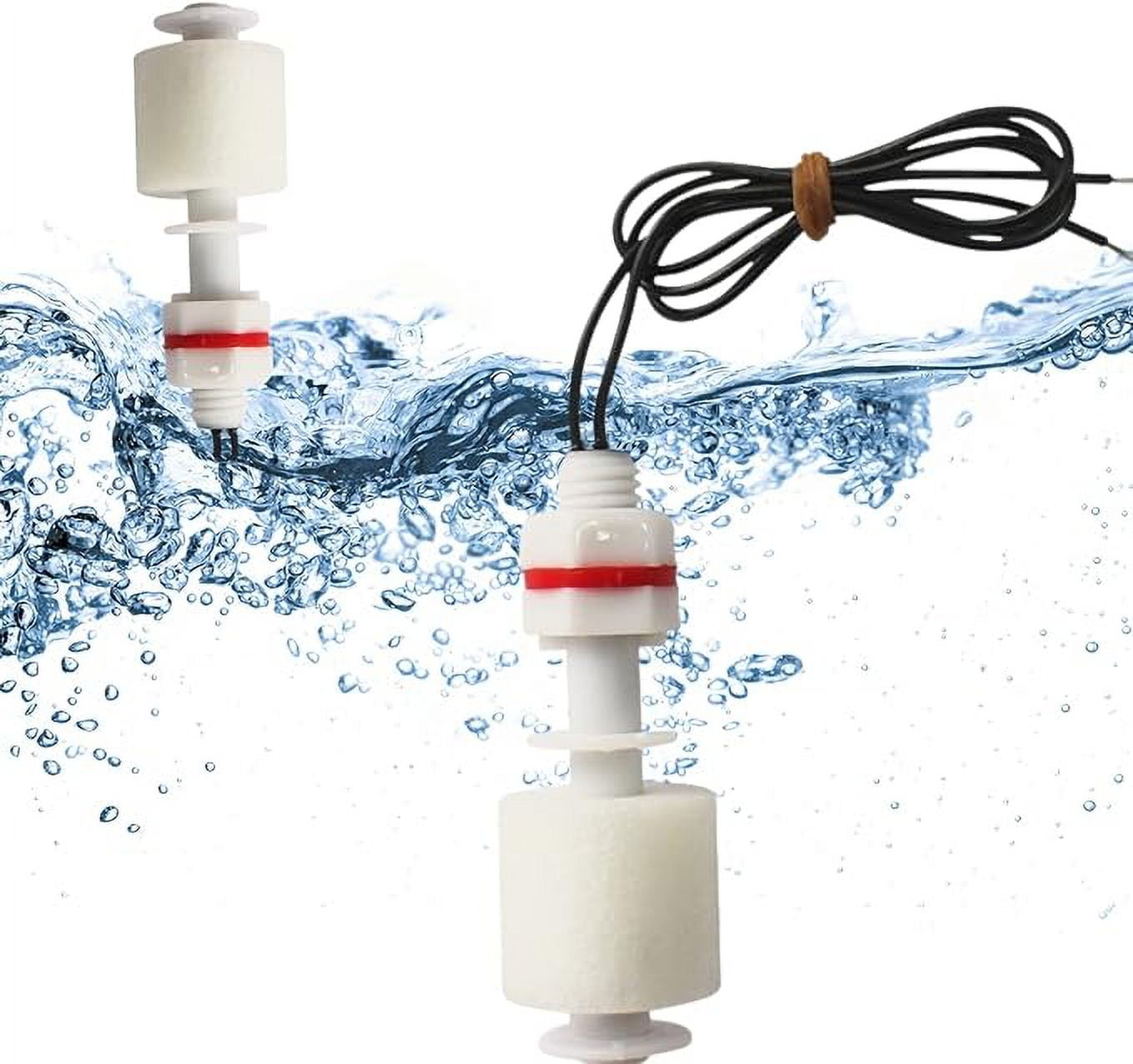 Pp Float Switch Industrial Grade Water Level Sensor Vertical Float