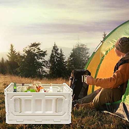 PP Folding Storage Box, Outdoor Portable Camping Box Camping Folding ...