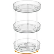 Spice Spinner Stack Seasoning Rack Containers, Two-Level Adjustable ...