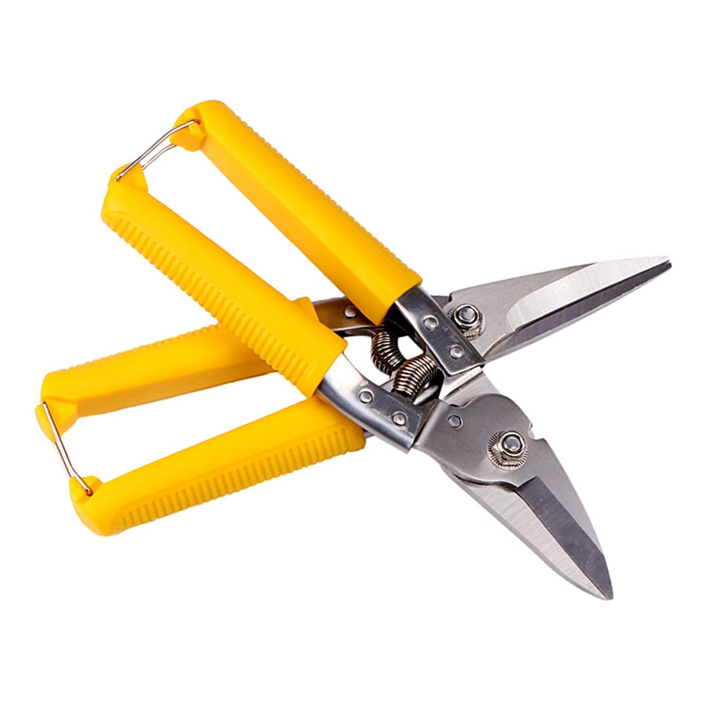 PP Handle Scissor Scissors Sheet Aluminum Cutter Steel Cutting Shears ...