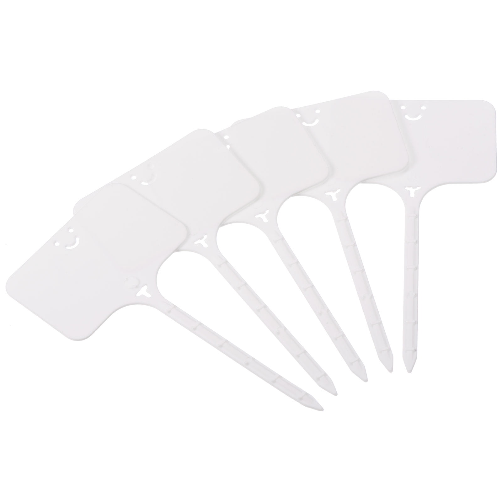 PP Hanging Stick Type Plant Labels Marker Tags, White 200 Pack ...