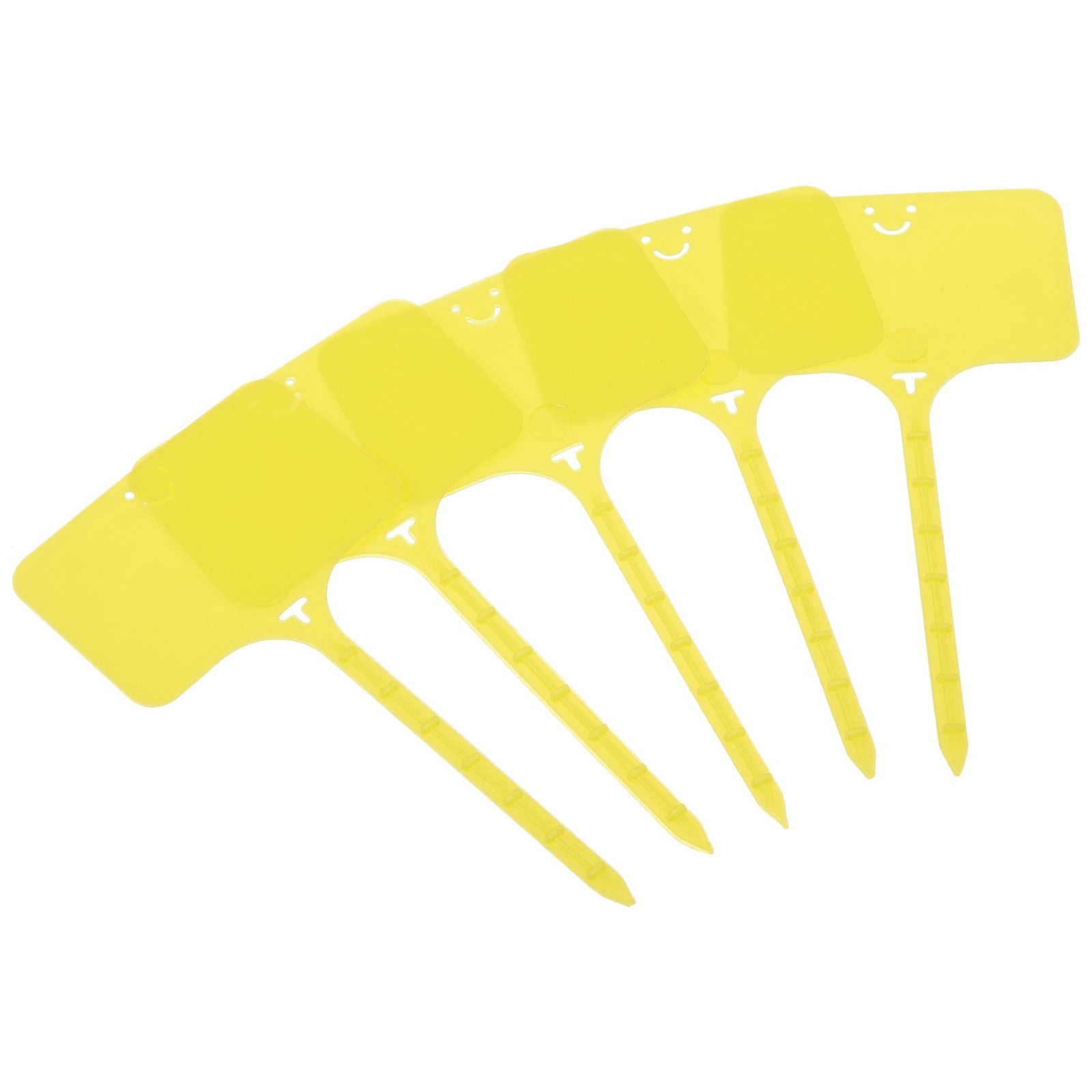 PP Hanging Stick Type Plant Labels Marker Tags, Yellow 200 Pack ...