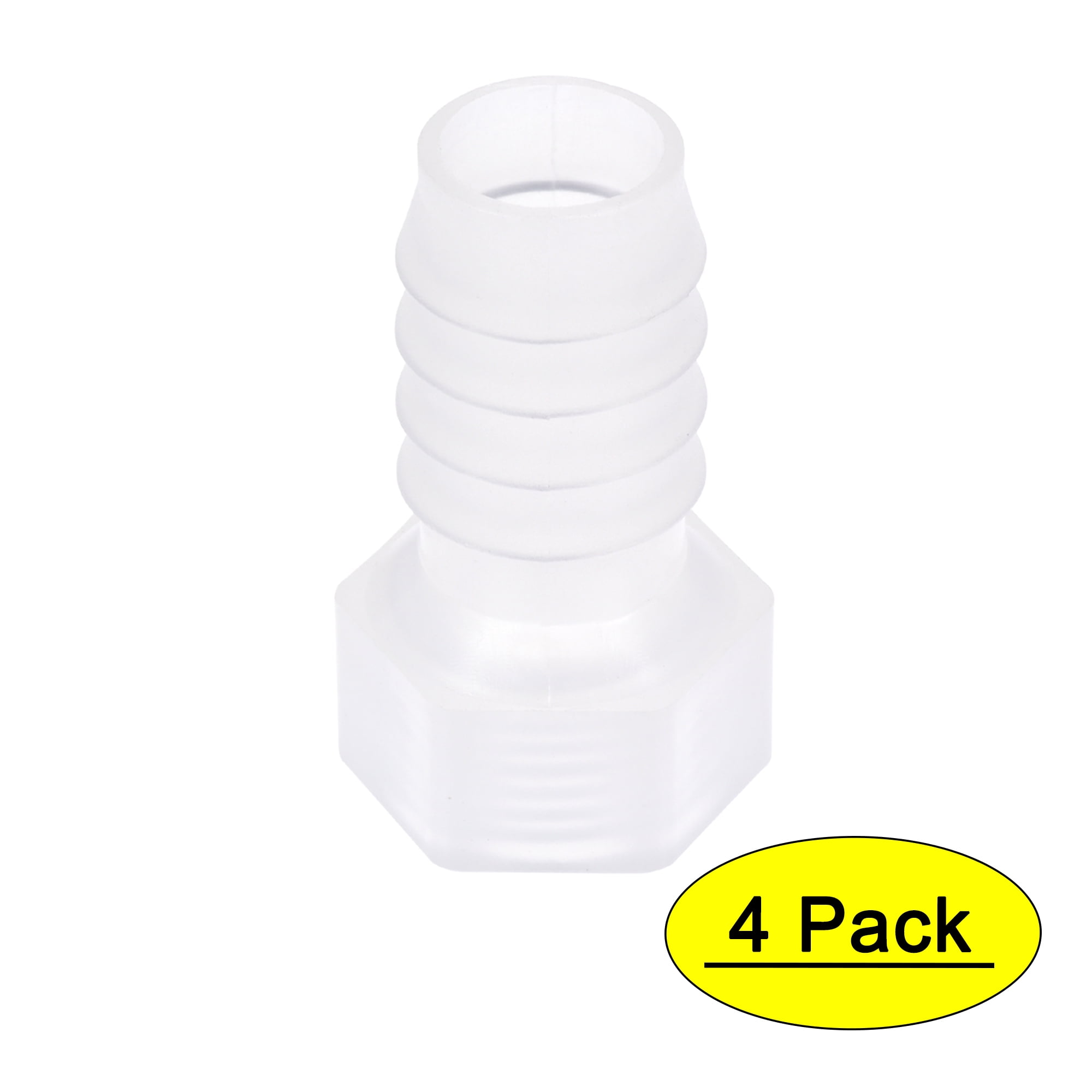 PP Hose Barb Fitting Coupler, 12mm Barb x G1/4 Female Thread Pipe ...