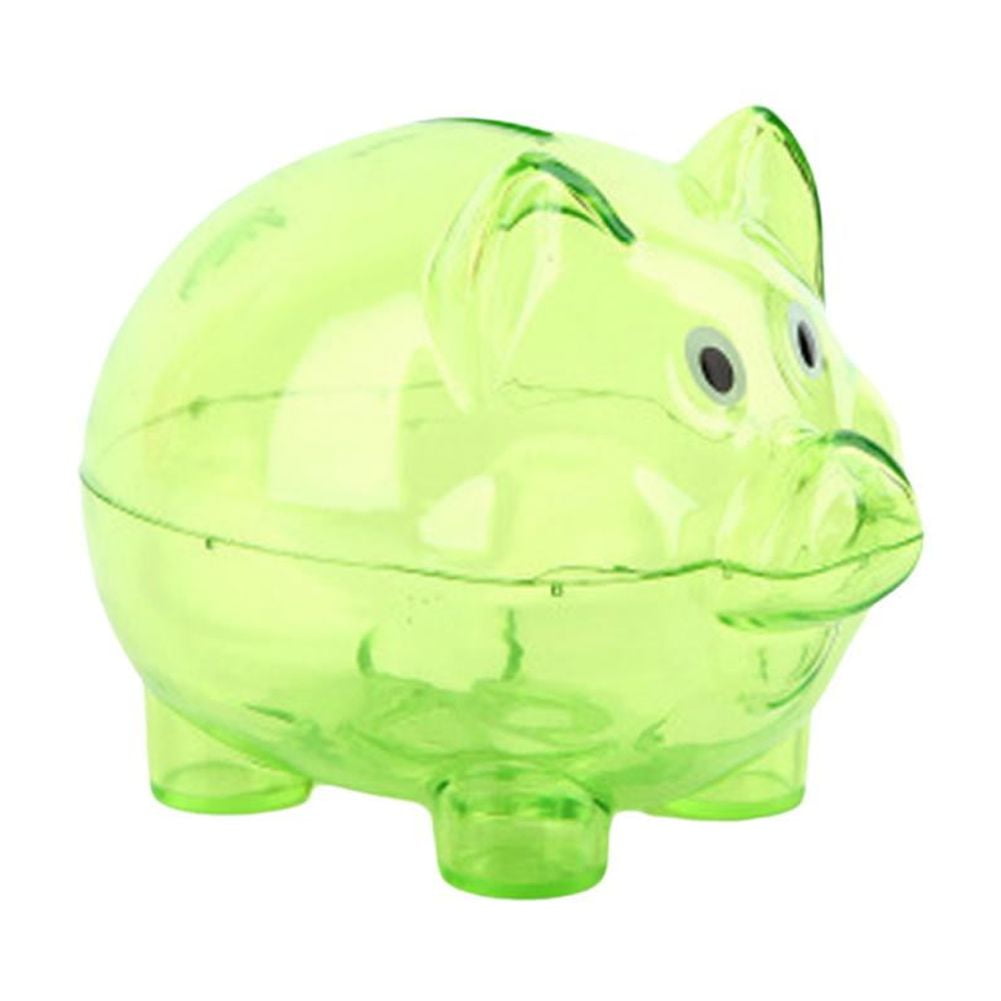 PP Material Multicolored Cartoon Pig-Shaped Piggy Bank for Children and ...