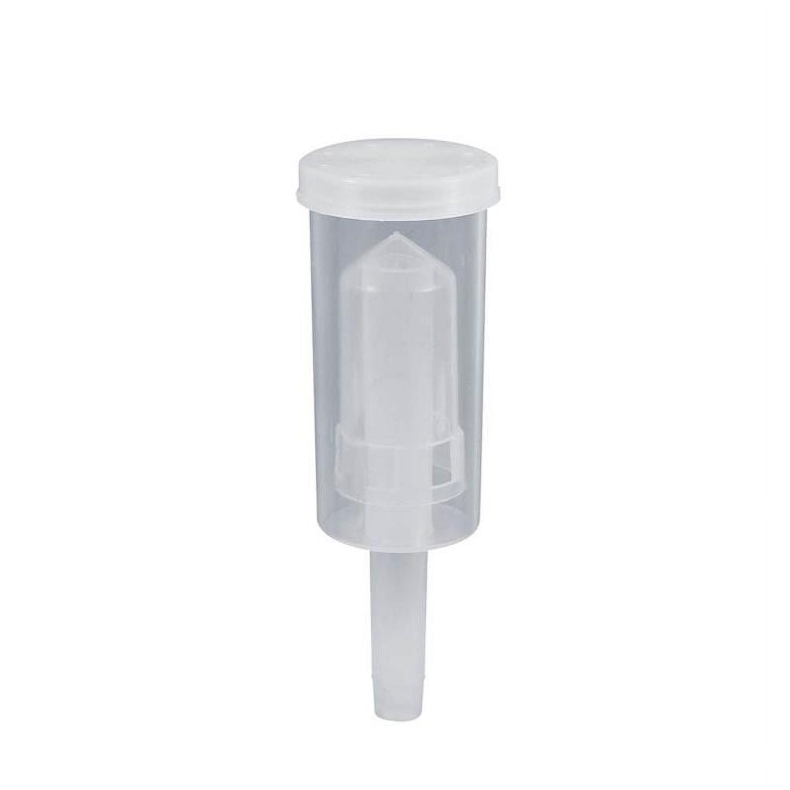PP Material See-through Airlock for Fermentation 11.5cm Length 10mm Outer Dia 6mm Inner Dia 3/8 ...