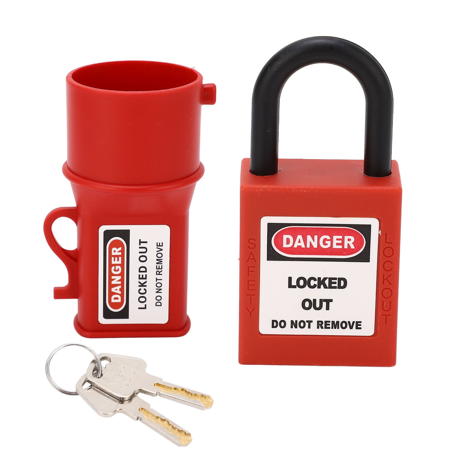 PP Nylon Insulated Electrical Plug Safety Lock for Electric Isolation ...