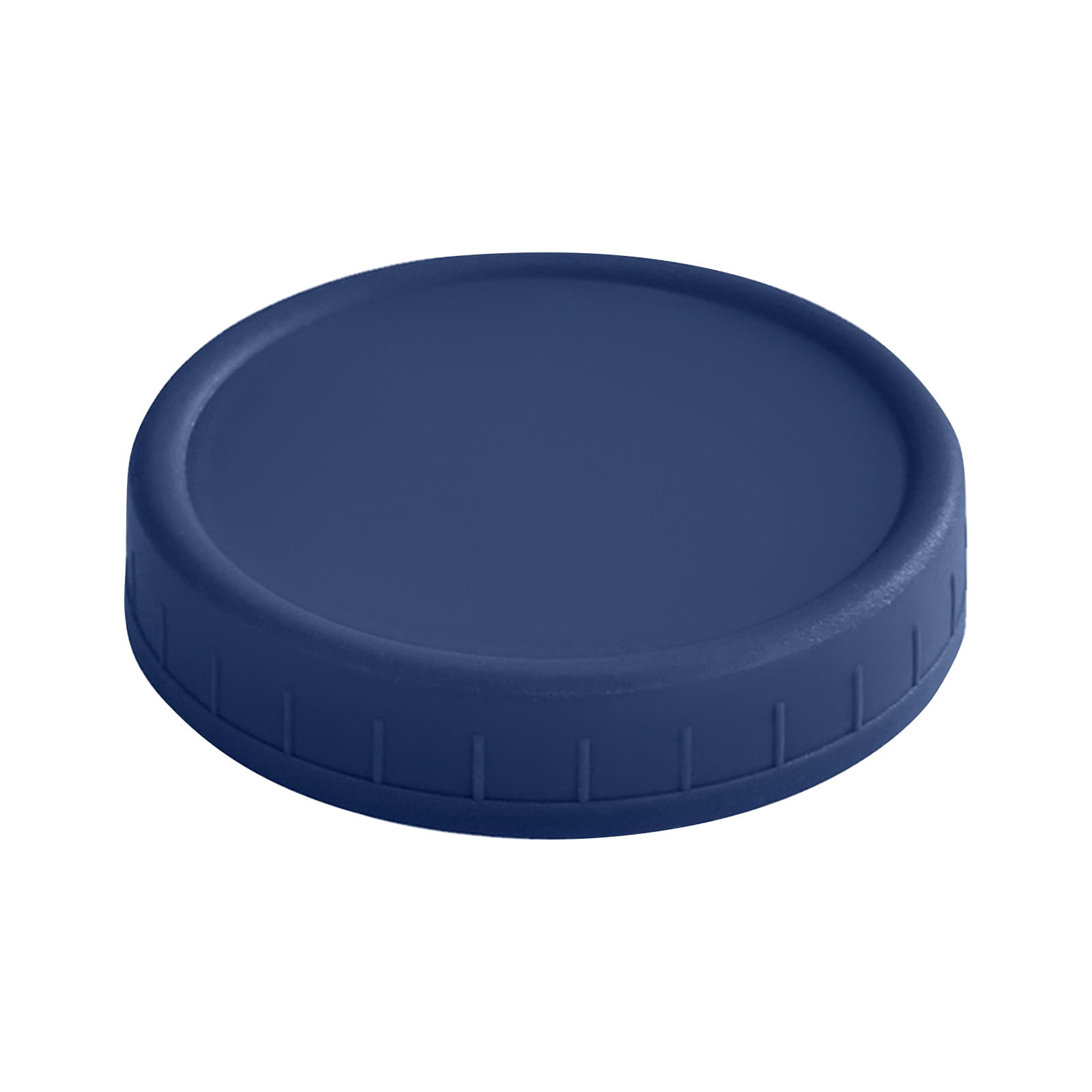 PP Plastic Mason Jar Lid - Unlined Ribbed Leakproof Storage Cap for ...