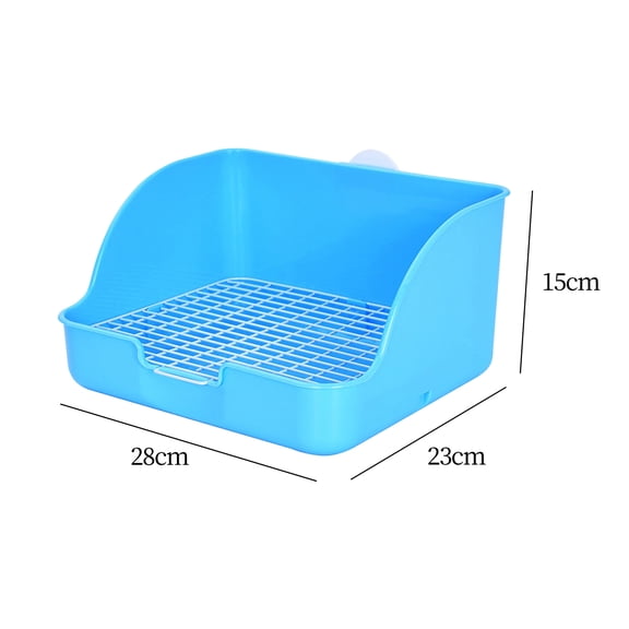 2PCS Large Rabbit Litter Box Trainer, Potty Corner Toilet with Drawer ...