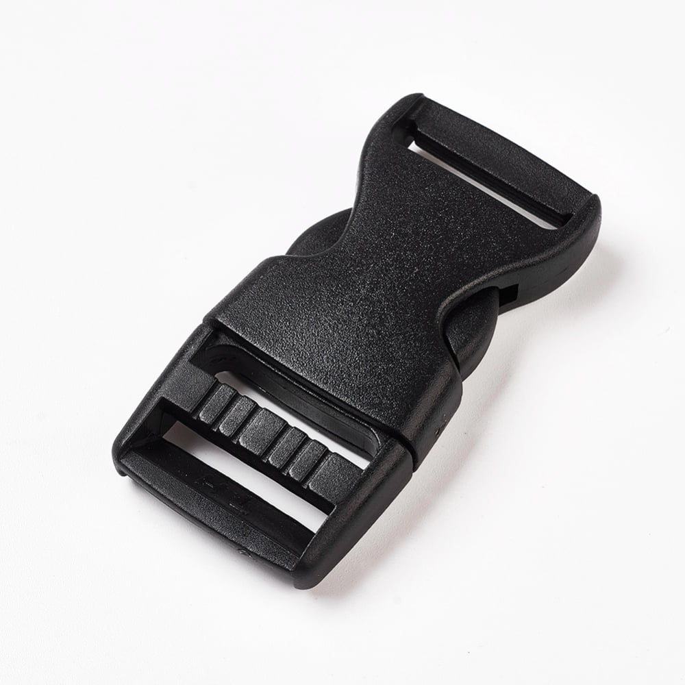 PP Plastic Side Release Buckles Survival Bracelet Clasps Black ...