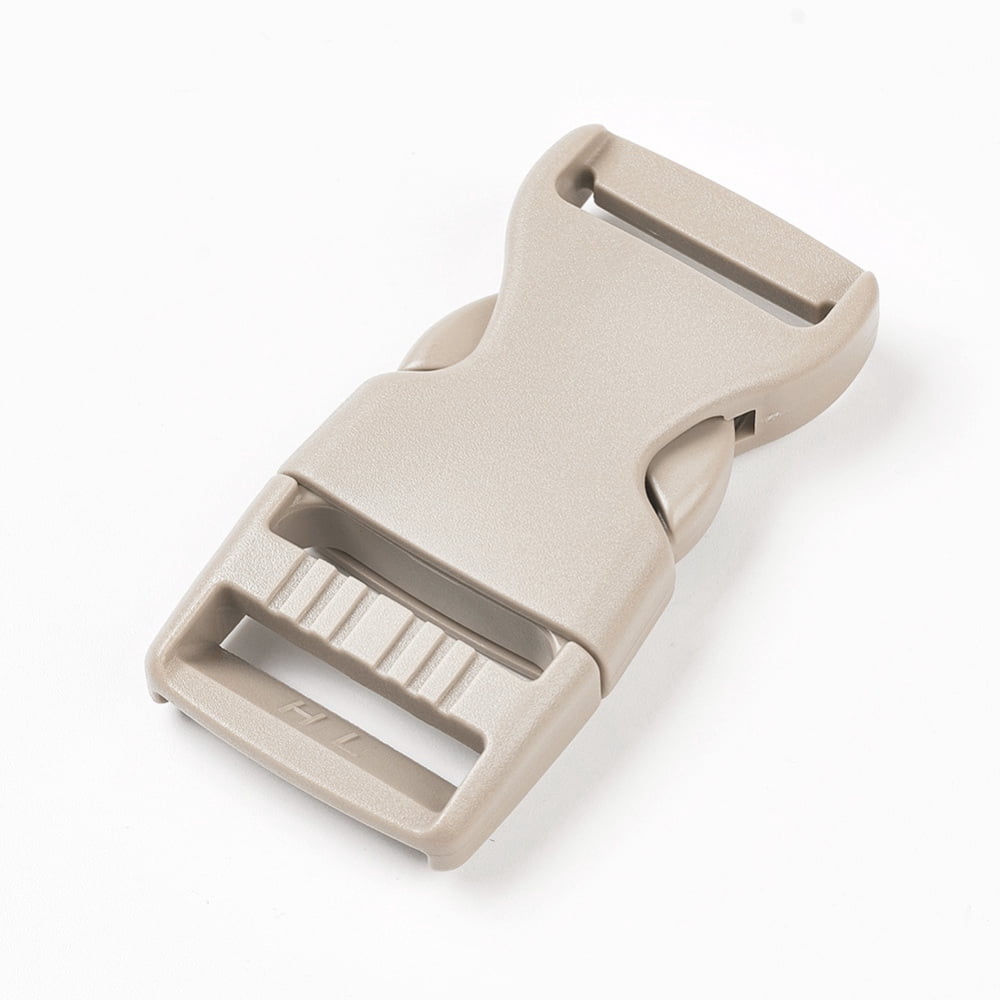 PP Plastic Side Release Buckles Survival Bracelet Clasps Light Grey ...