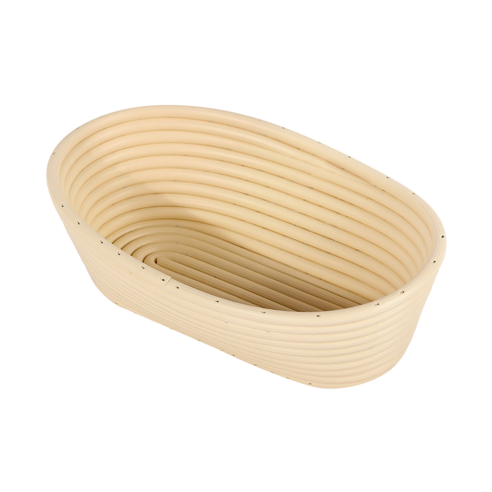 PP Rattan Bread Fermentation Basket Imitation Rattan Woven Basket with ...