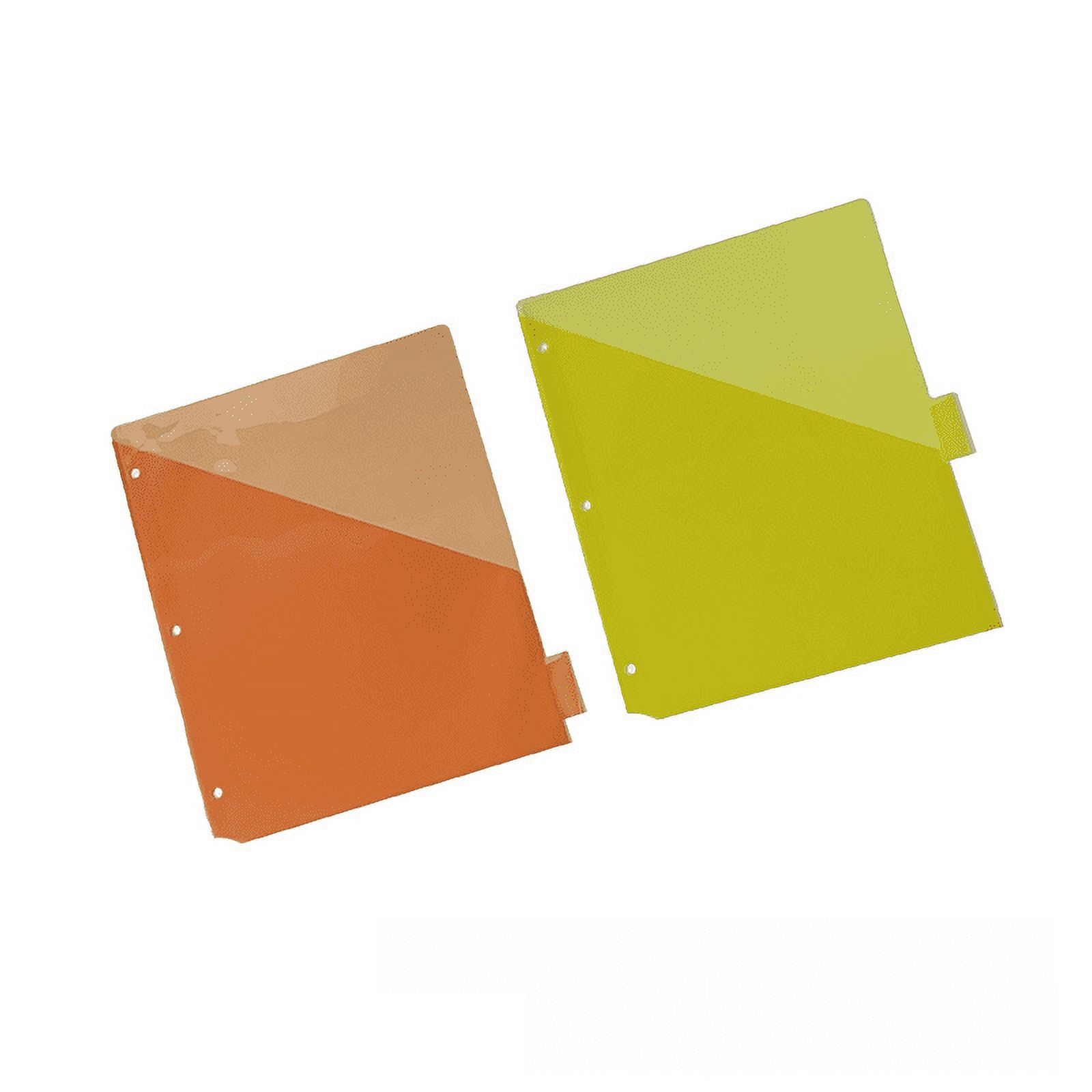 PP Separator 3-hole Color Separator Loose-leaf Bag Index Label Bag A4 ...