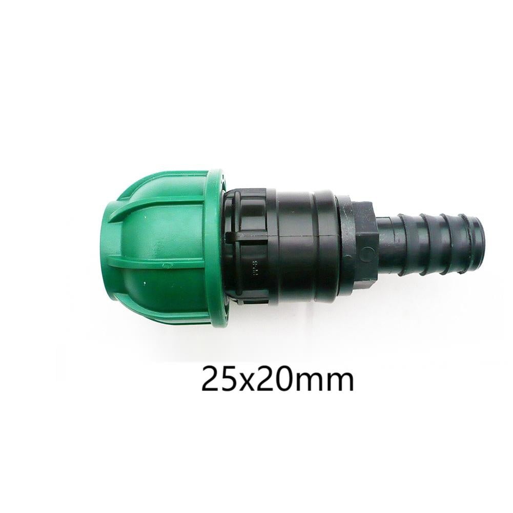 PP Threaded Fitting Ball Valve Stop Solid Pipe to Flexible Hose Pipe ...