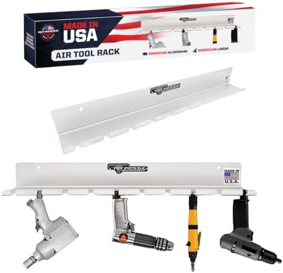 PP3118 Air Tool Pneumatic Rack Holder Organizer for Enclosed Trailer ...