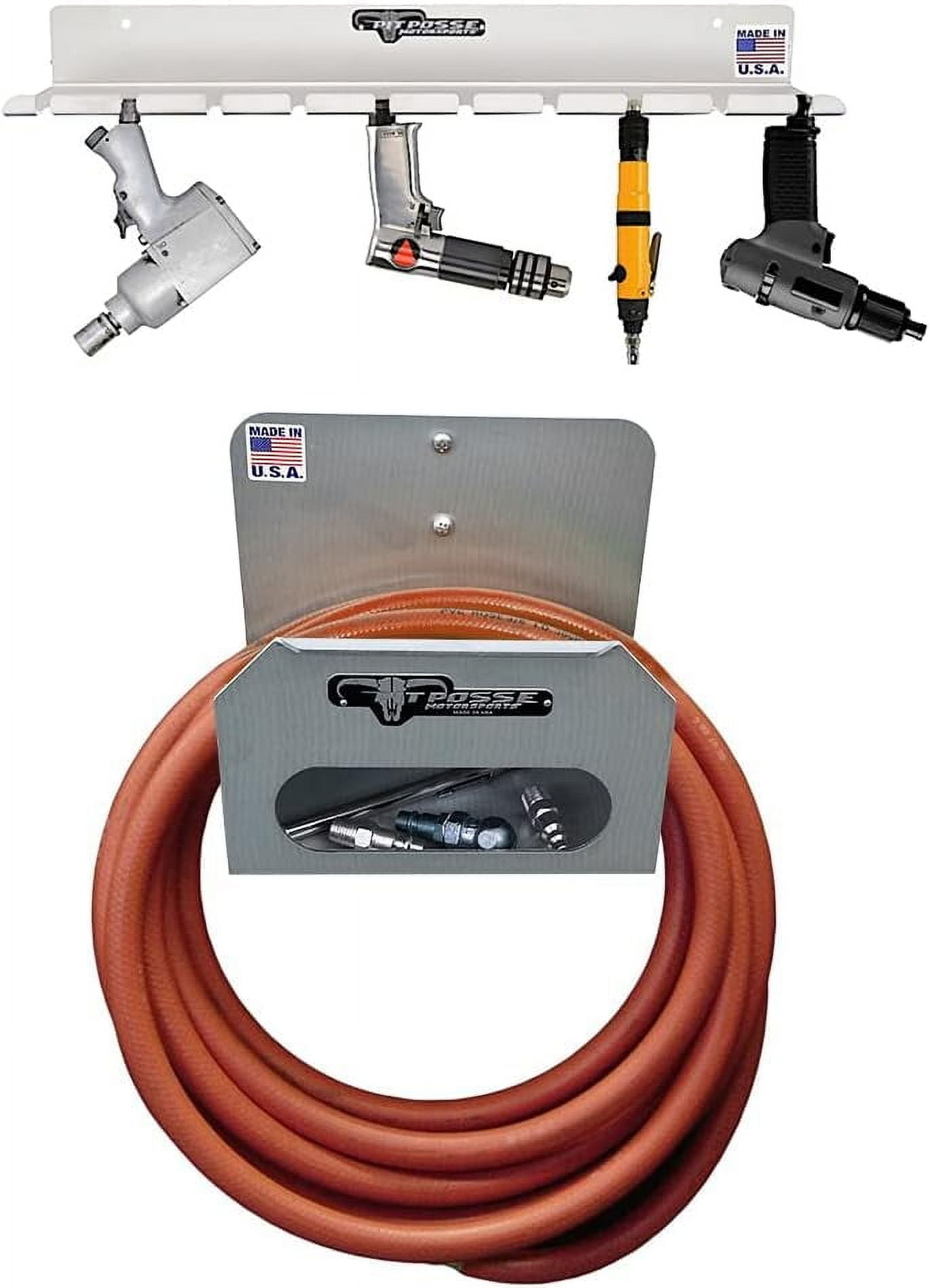 PP3359 Pneumatic Rack Holder and Air Hose Hanger Combo- Made in USA ...