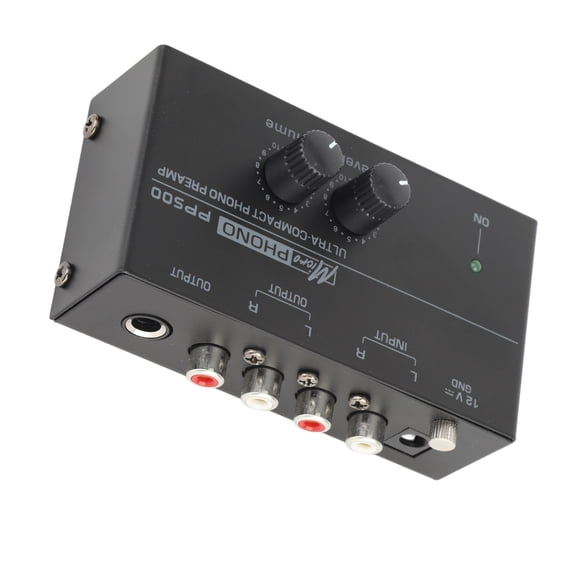 PP500 Phono Turntable Preamp, Ultra Low Noise Phonograph Preamplifier ...