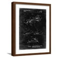 Art.com PP983-Black Grunge Paper Airplane Patent Poster Giclee Print by ...