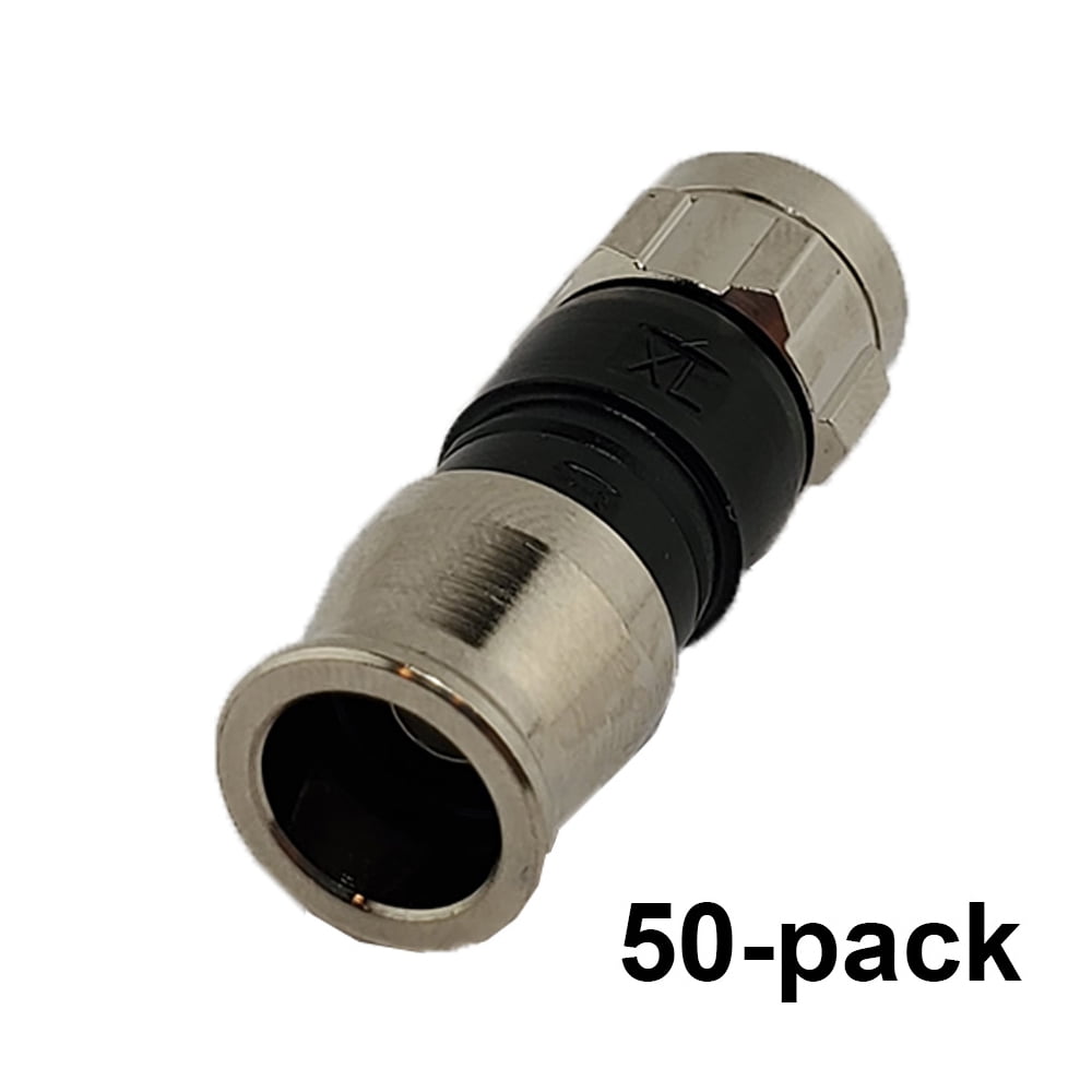 PPC Belden EX59XLPLUS RG59 Cable Compression Connectors Plus - Bag of ...