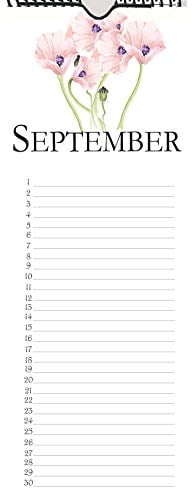 PPC111 Birthday Wishes Perpetual Calendar for Birthdays and ...