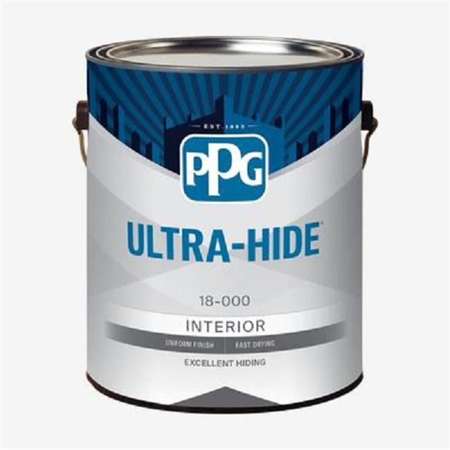 PPG Ultra Hide Interior Latex Paint, White & Pastel Base, 3.7 gal, Pack ...