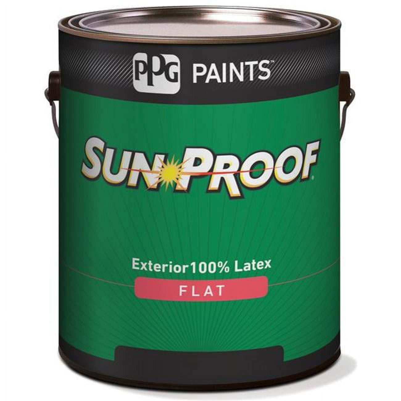 PPG Architectural Coatings 418885182 72-150XI-01 Gallon Flat Exterior ...