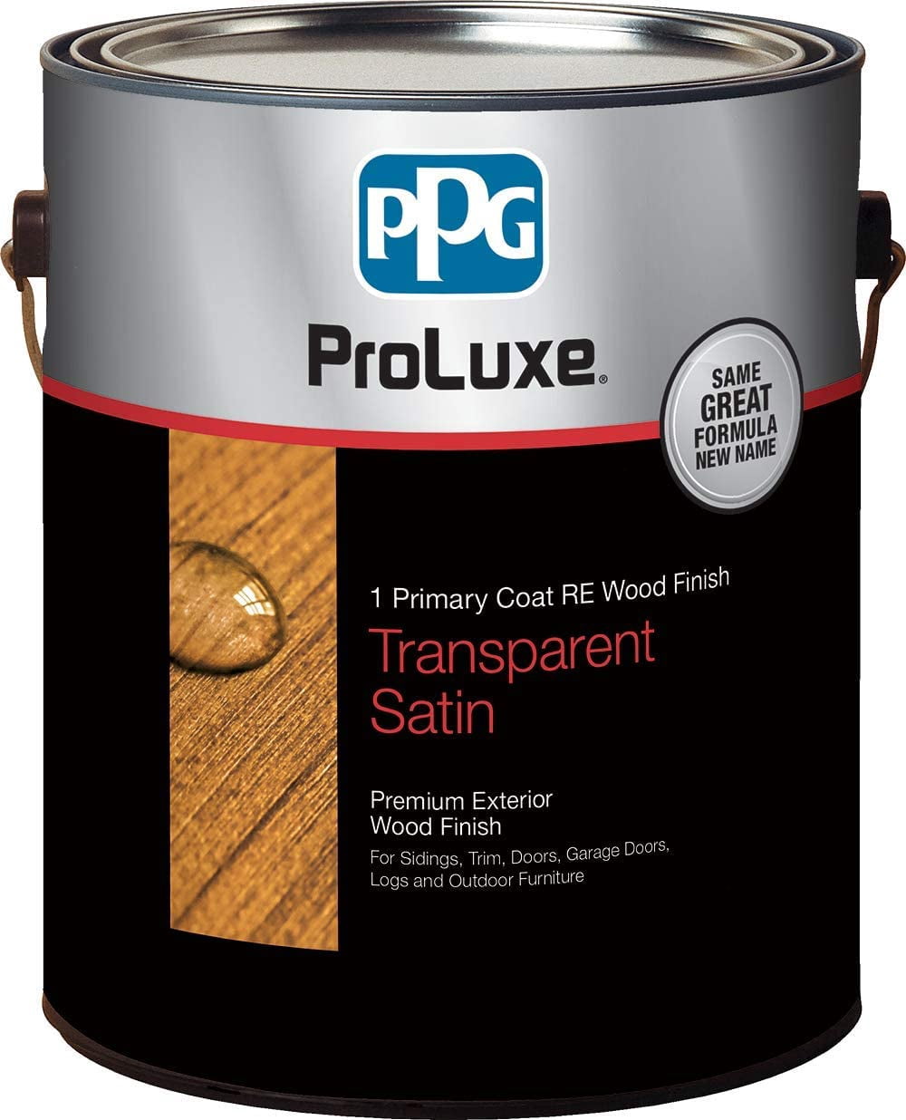 PPG ProLuxe 1 Primary R.E. Wood Finish, 1 Gallon, 045 Mahogany ...