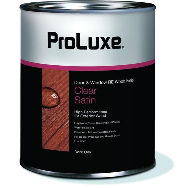PPG Proluxe 150979 1 qt. Door & Window Satin Finish, Dark Oak - Walmart.com