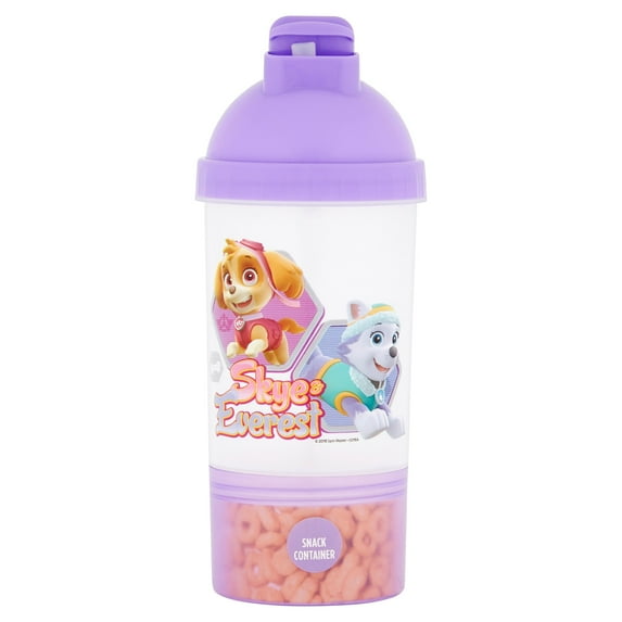 Paw Patrol Skye & Everest Toddler Sippy Cup and Snack Container, 14.2oz ...