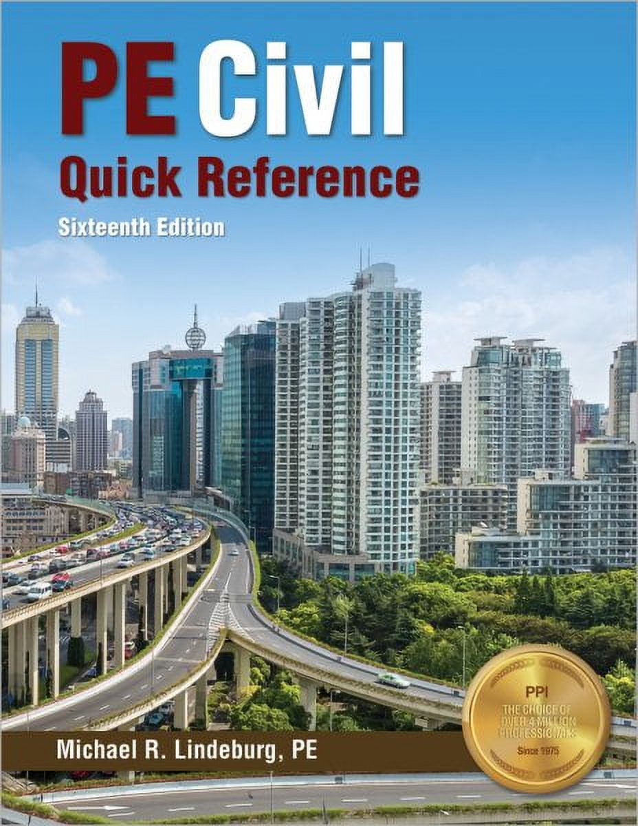 PPI PE Civil Quick Reference, 16th Edition – A Comprehensive Reference ...