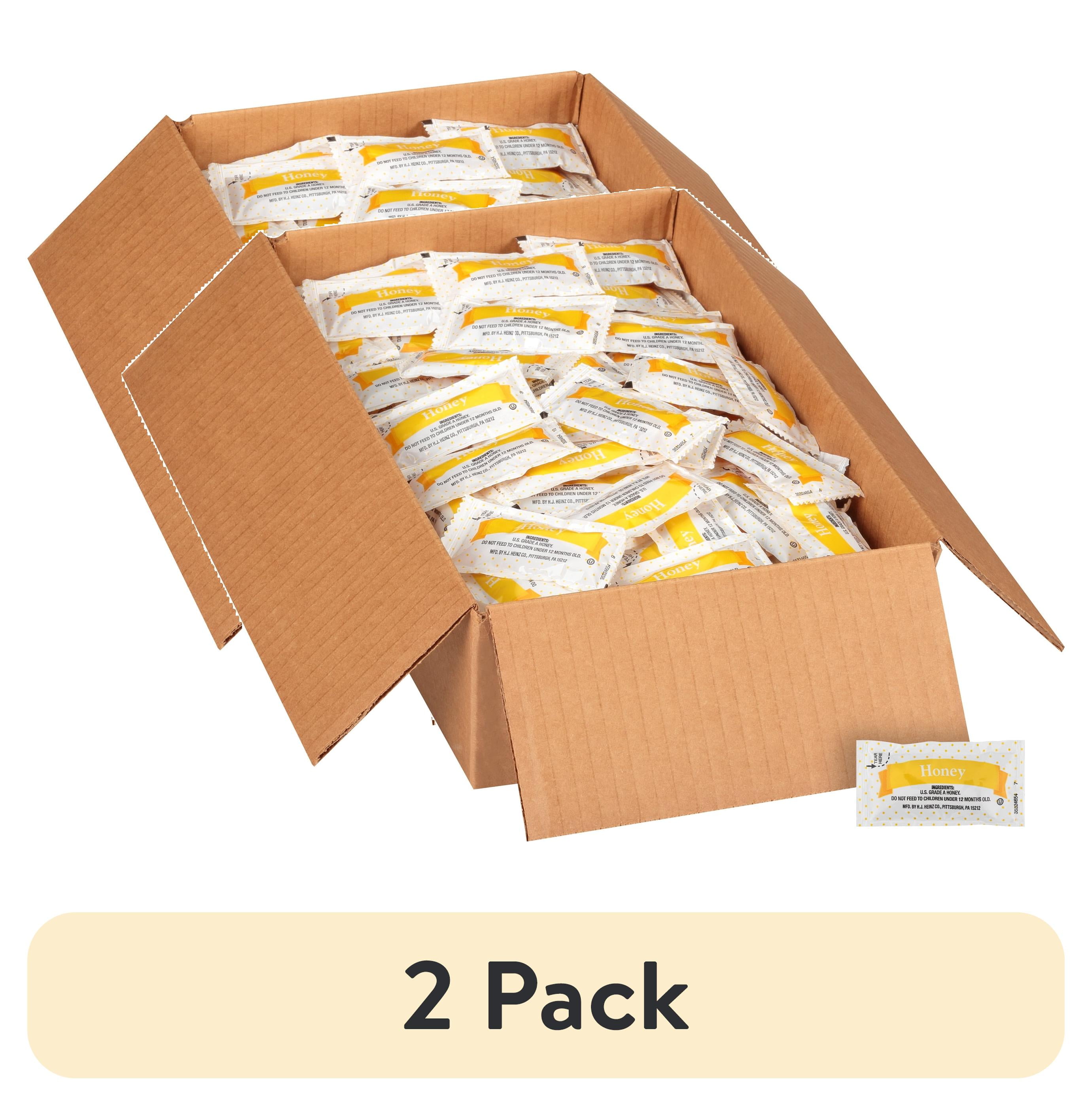 (2 pack) PPI Single Serve Honey, 9 gr. Packets (Pack of 200) - Walmart.com