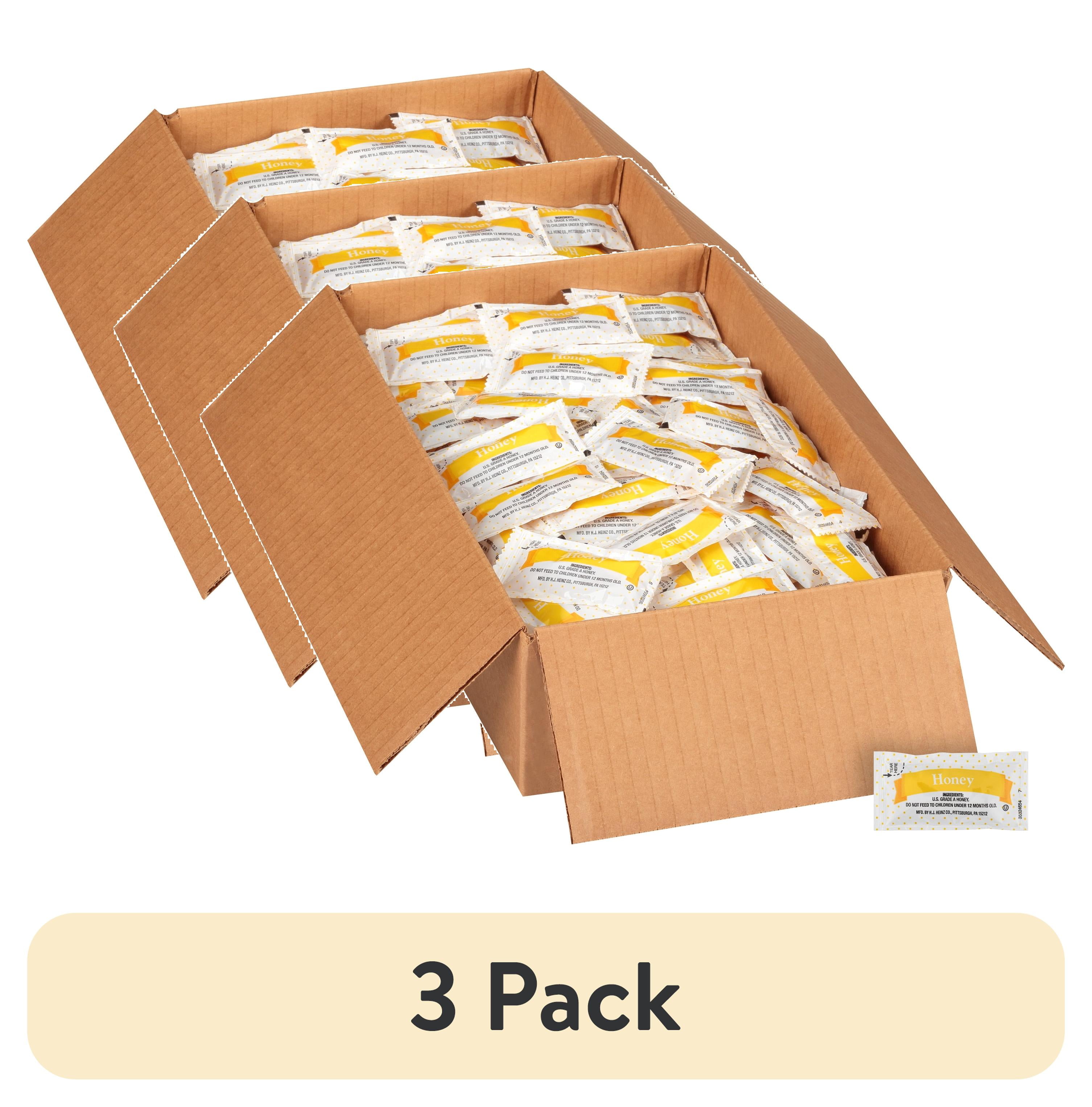 (3 pack) PPI Single Serve Honey, 9 gr. Packets (Pack of 200) - Walmart.com